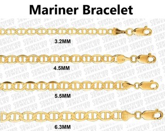 7 Inch Solid Gold Bracelet - Etsy