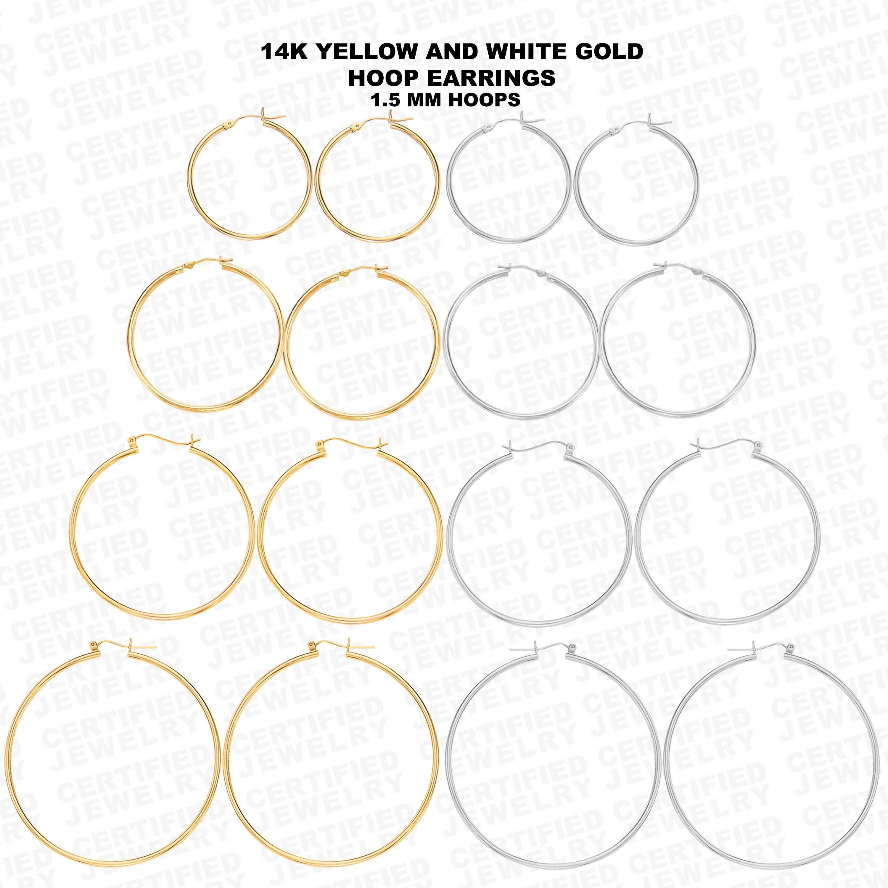 Hoop Earrings Clipart