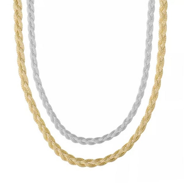 Braided Chain - Etsy