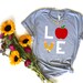 Teacher Love Shirt Back to School or End of the Year Cute Shirt for ...