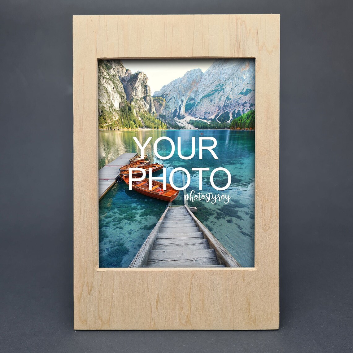 10 Pack Gallery Wall Set Wooden Picture Frame Wood Framed Wall - Etsy