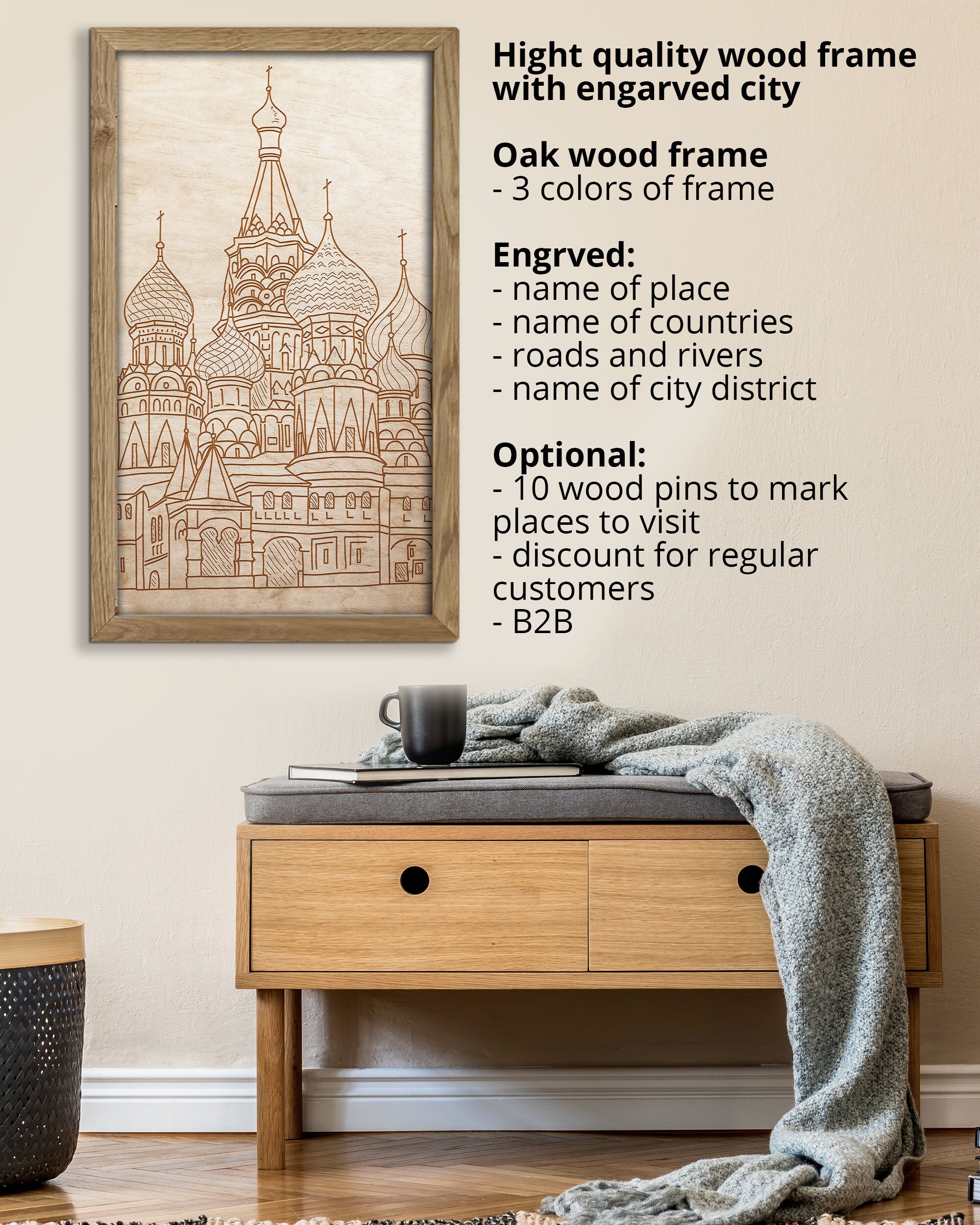 Customizable Laser Engraved Wall Art Wood Wall Hanging Gift - Etsy