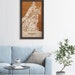 Rhodes City Map Wall Art Rhodes Engraved Wood Map Wall - Etsy