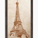 Eiffel Tower Wall Art, Eiffel Tower Engraved Wood Laser, Wall ...