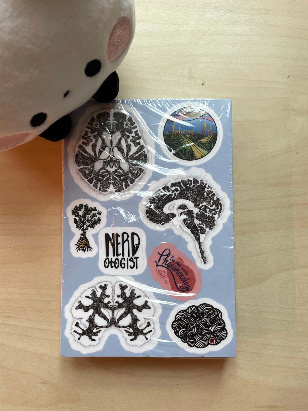 LIMITED EDITION STICKERS: Brain Neuro Sticker Sheet - Etsy