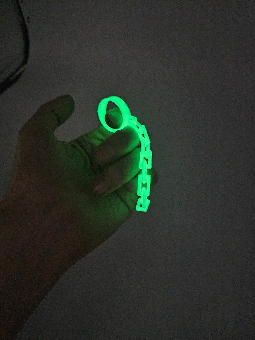 Glow in the Dark Collared Chain - Keychain - Hazbin Hotel Fan Merch - Etsy