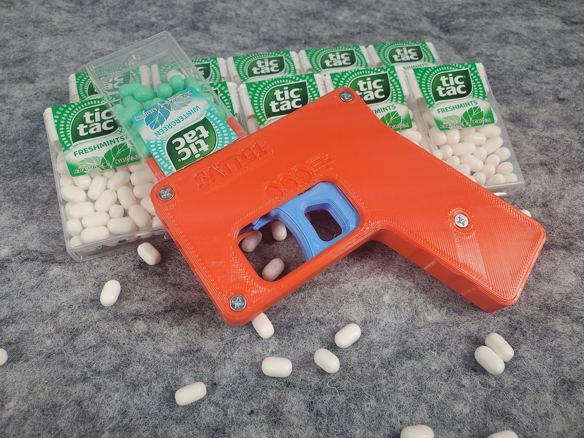 Semi Automatic Tic Tac Gun Fastest Firing in the World All - Etsy