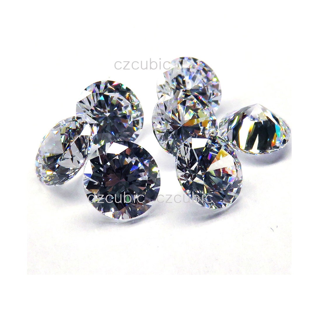 European Machine Cut Super Quality Cubic Zirconia / CZ Small Size From ...