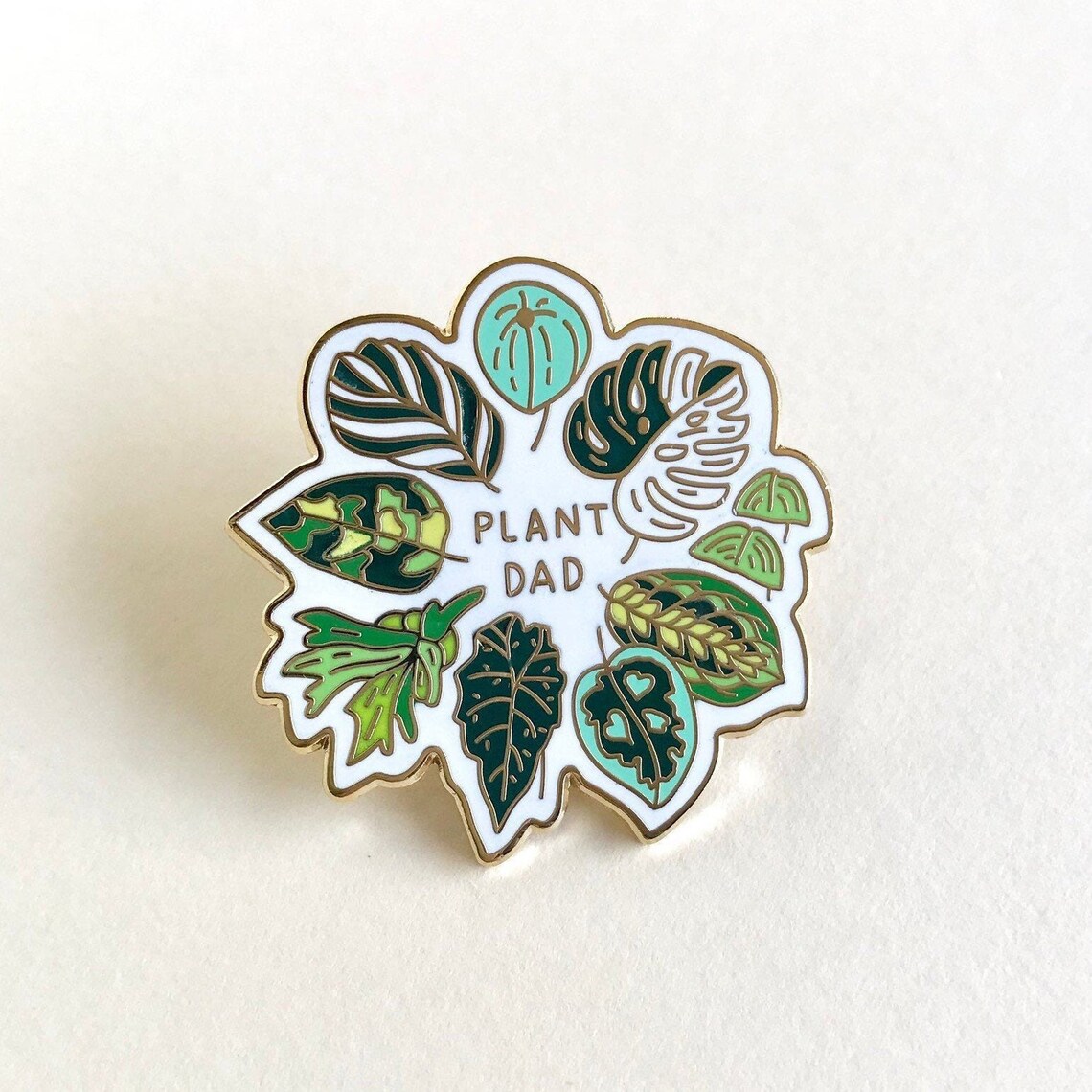 Plant Dad Hard Enamel Pin Plant Dad Pin Plant Lover Pin | Etsy