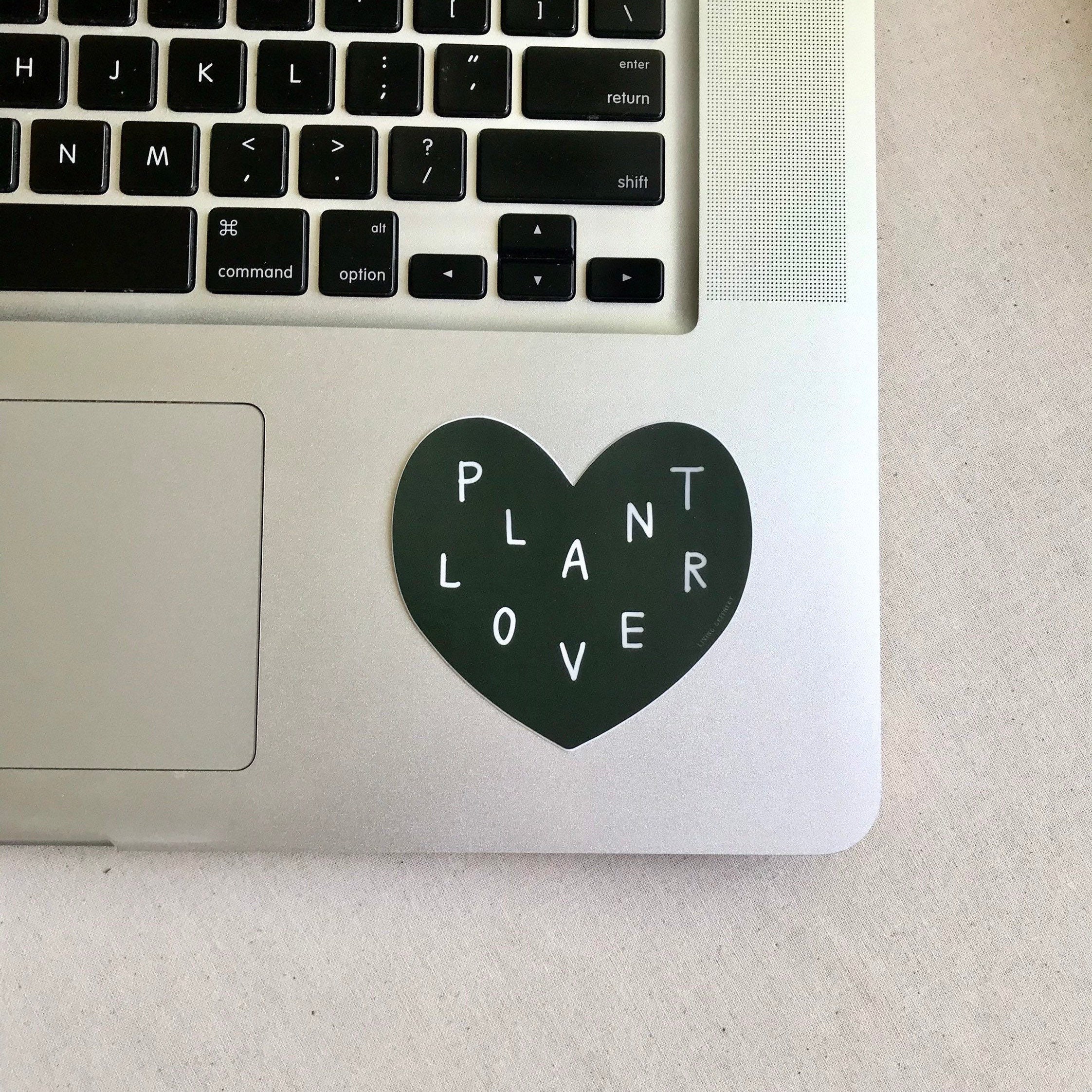 Plant Lover Sticker Heart Sticker Plant Mom Plant Dad | Etsy