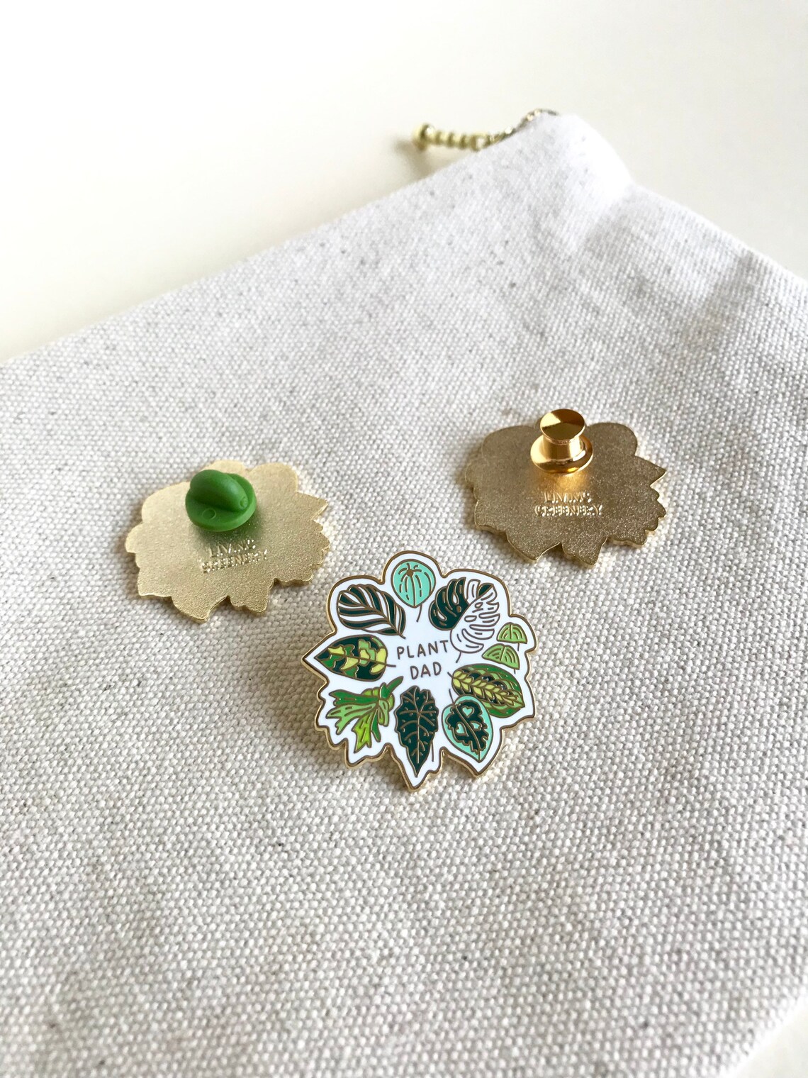 Plant Dad Hard Enamel Pin Plant Dad Pin Plant Lover Pin | Etsy