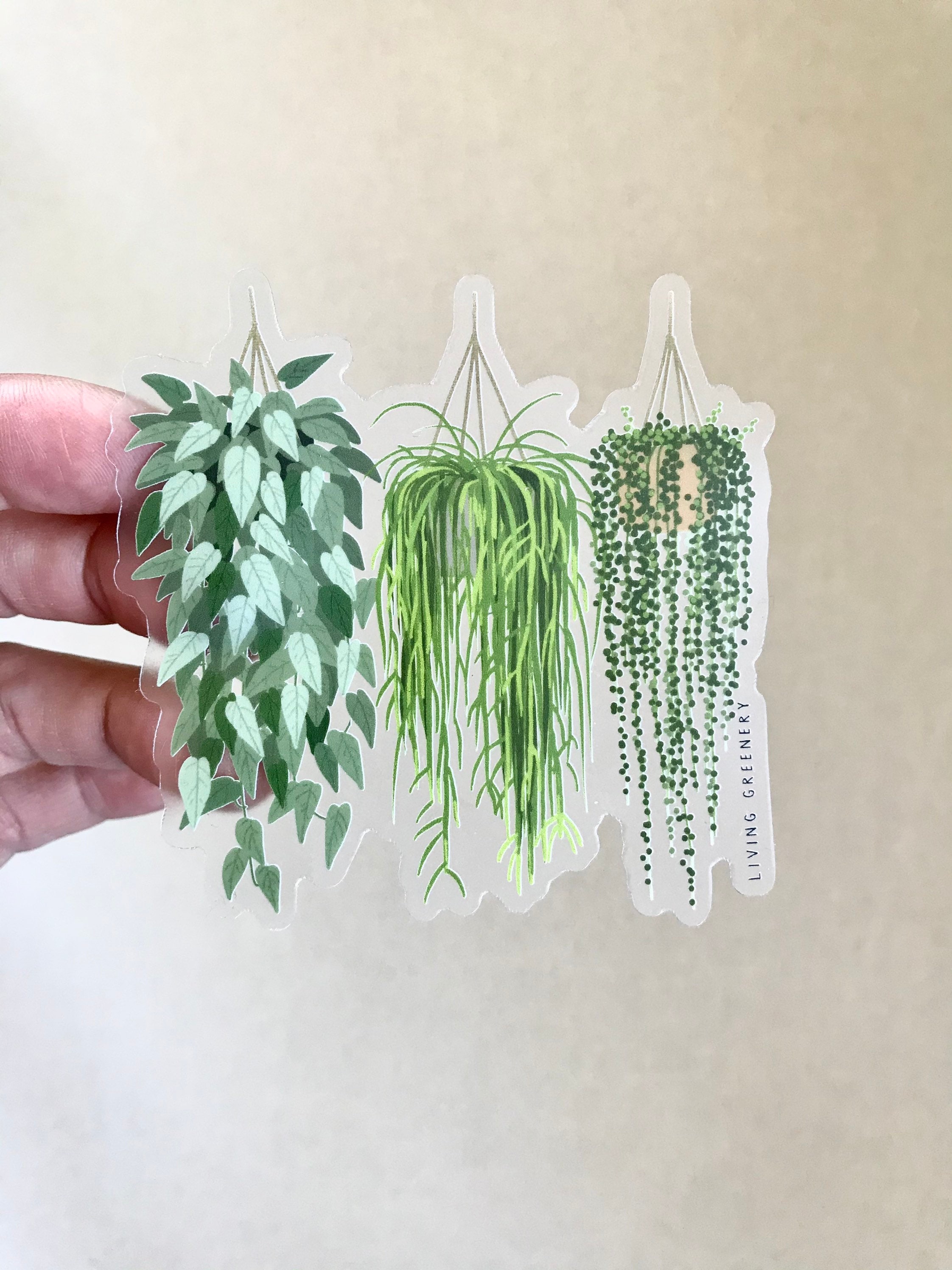 Stickers, Labels & Tags Plant Sticker Hang On Paper etna.com.pe