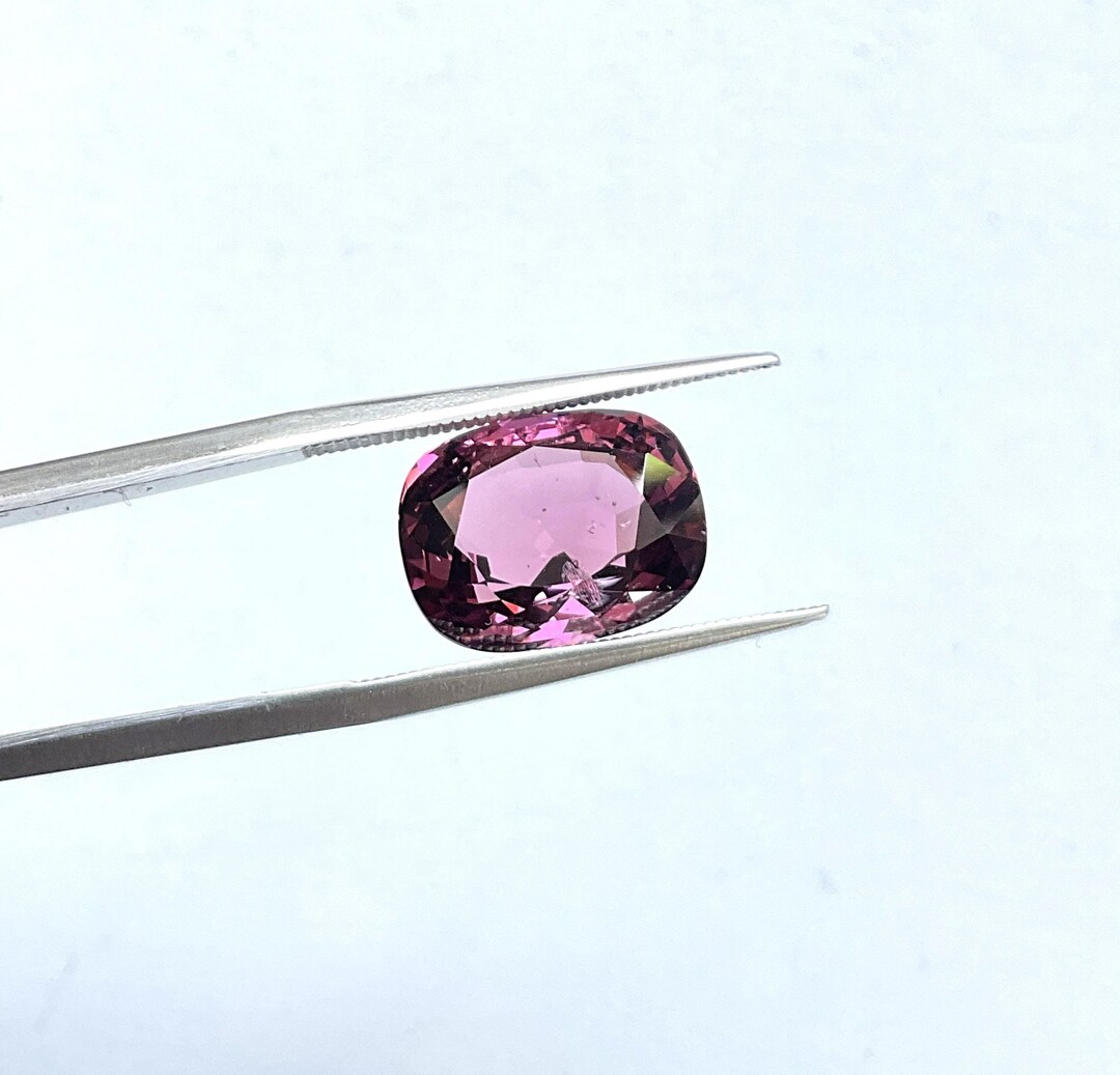 8.01 Carat Burmese Spinel Cushion Cut Stone for Fine Jewelry Ring ...