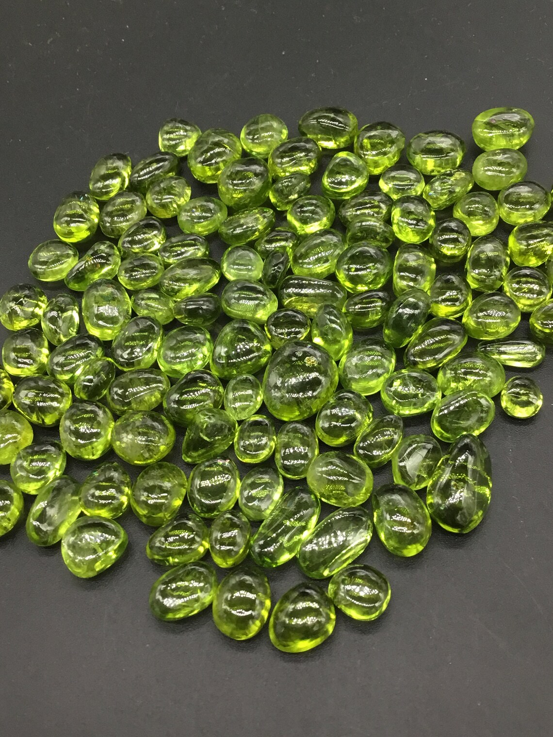 Peridot Tumbled Gemstone AAA 10 Piece / 30.50 Ct Gemstone for - Etsy
