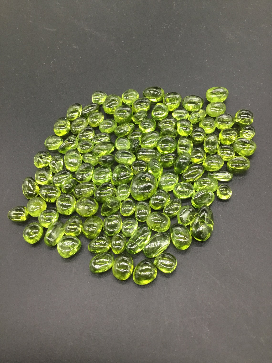 Peridot Tumbled Gemstone AAA 10 Piece / 30.50 Ct Gemstone for - Etsy