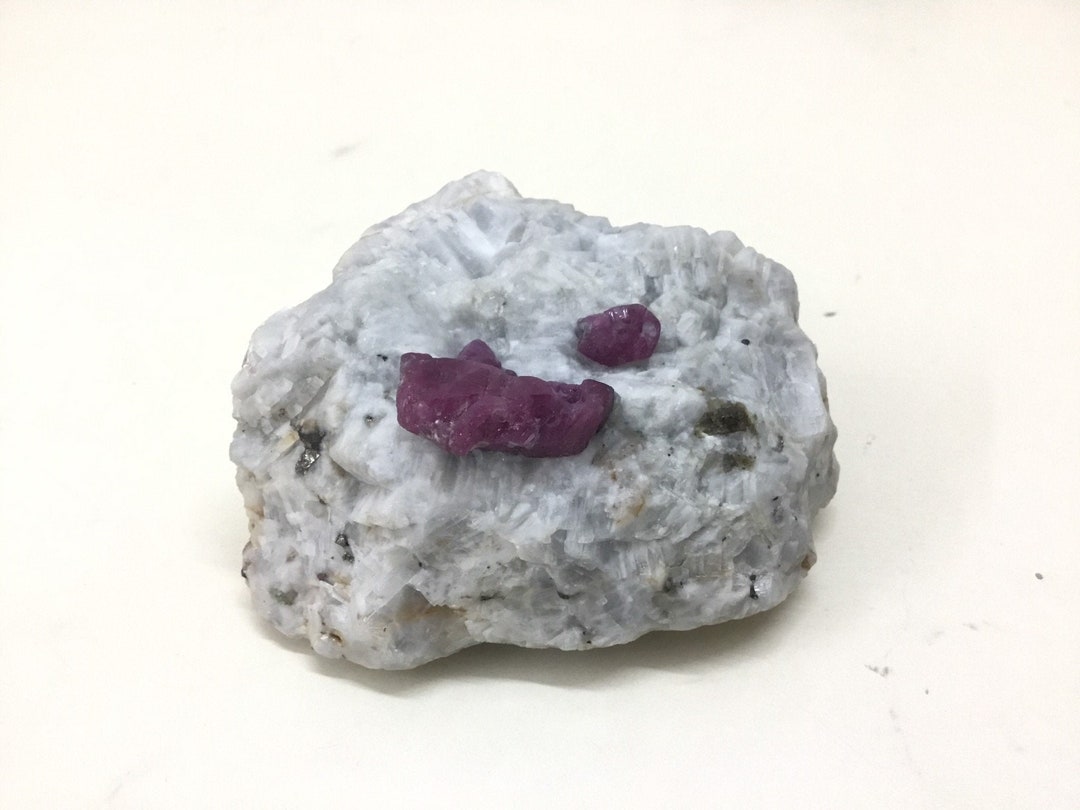 Ruby Specimen Natural Gemstone Rock Natural Ruby Rock Specimen Gemstone ...
