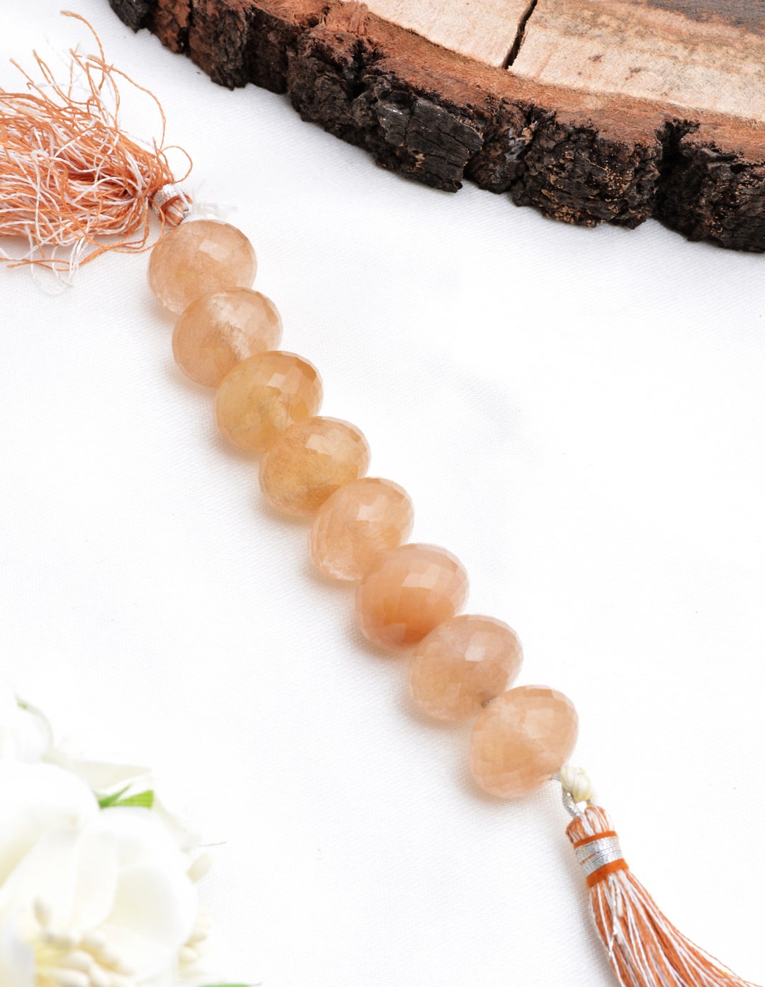 Rutile African Faceted Beads Gemstone , 1 Strand , Jewelry Beads ...