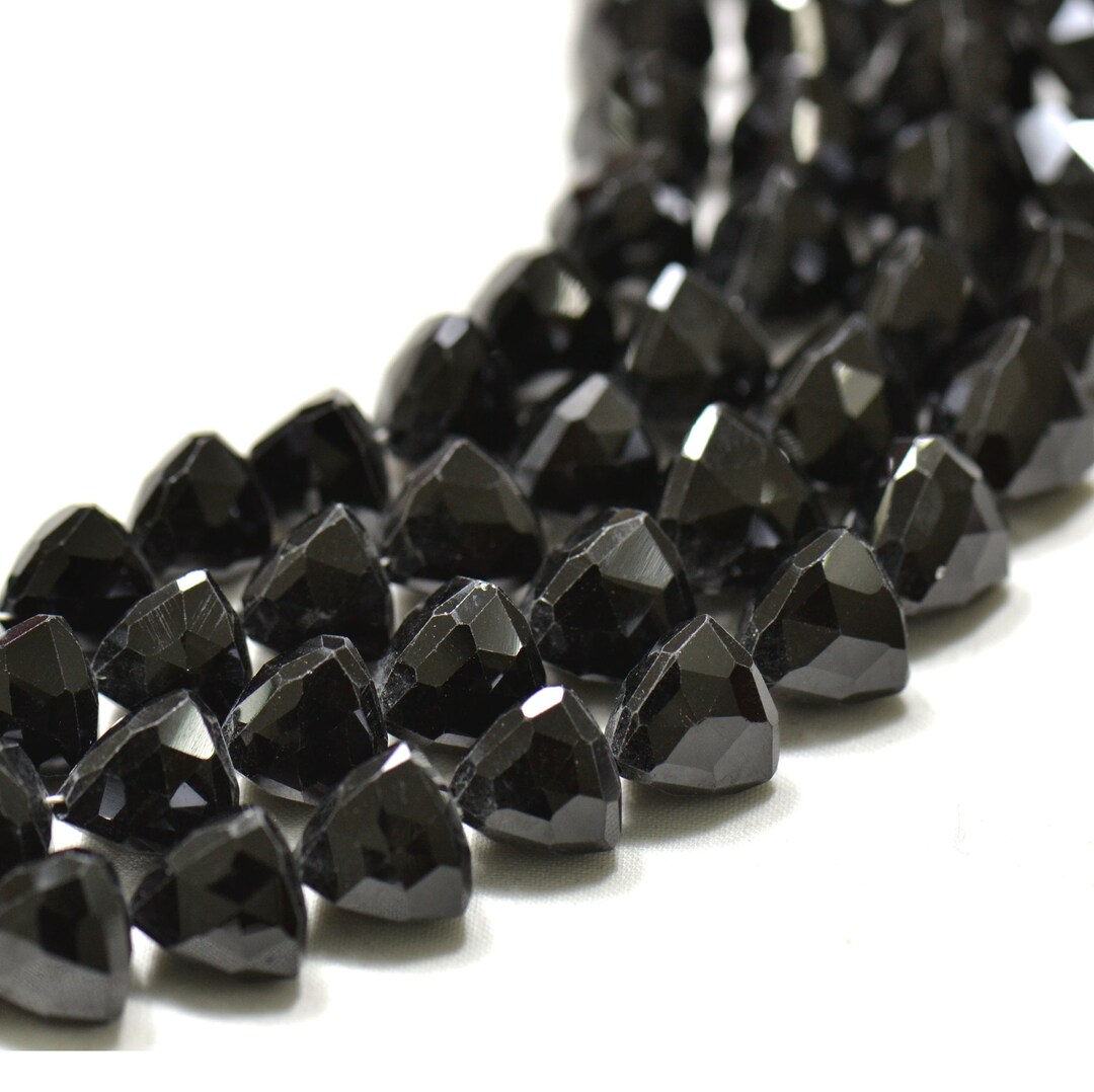 Black Spinal India Faceted Candy 1 Strand Gemstone Beads for Jewelry - Etsy