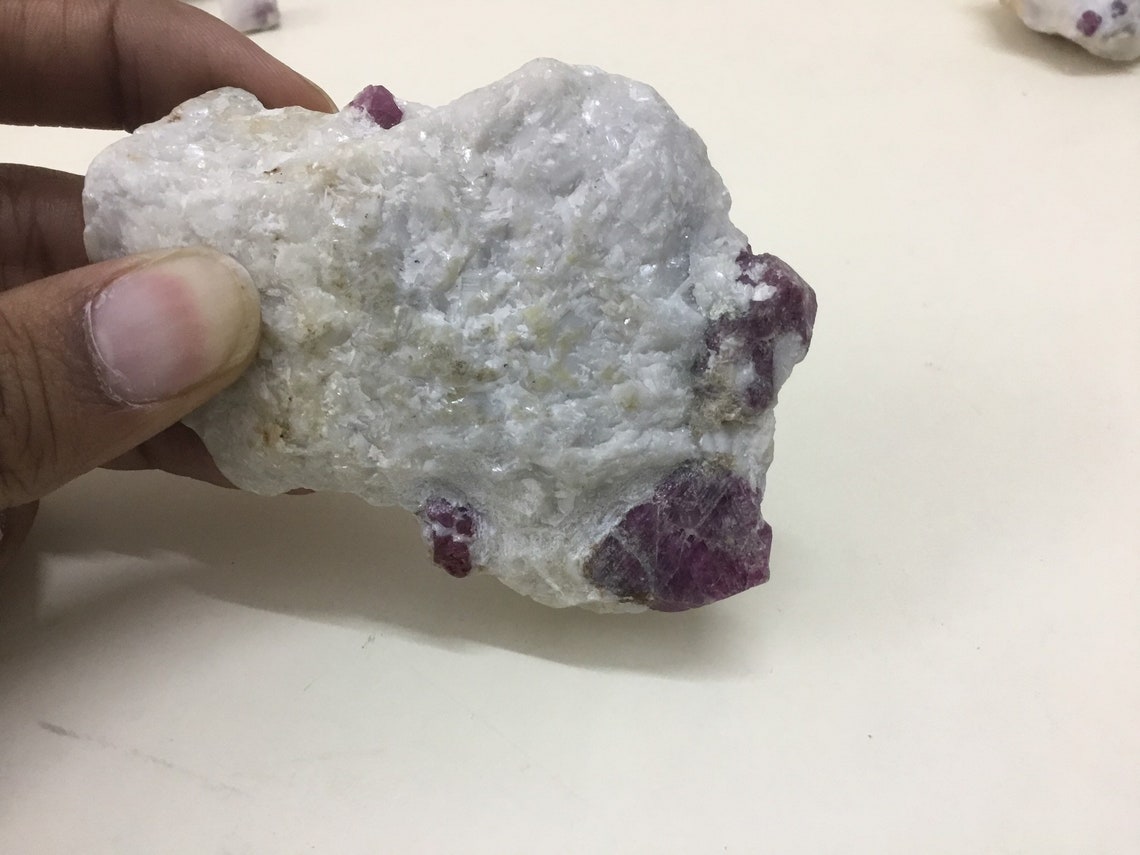 Ruby Specimen Natural Gemstone Rock More Than 10ruby Natural - Etsy