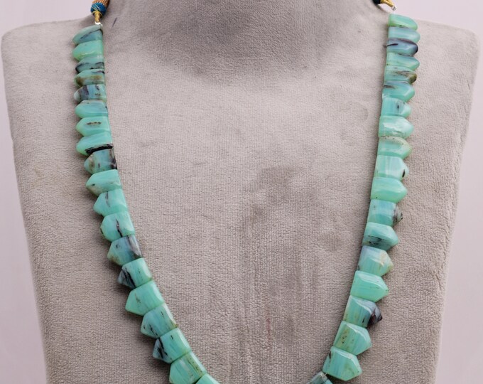 Peruvian Blue Opal Fancy Pentagon Beads Natural Gemstone - Etsy