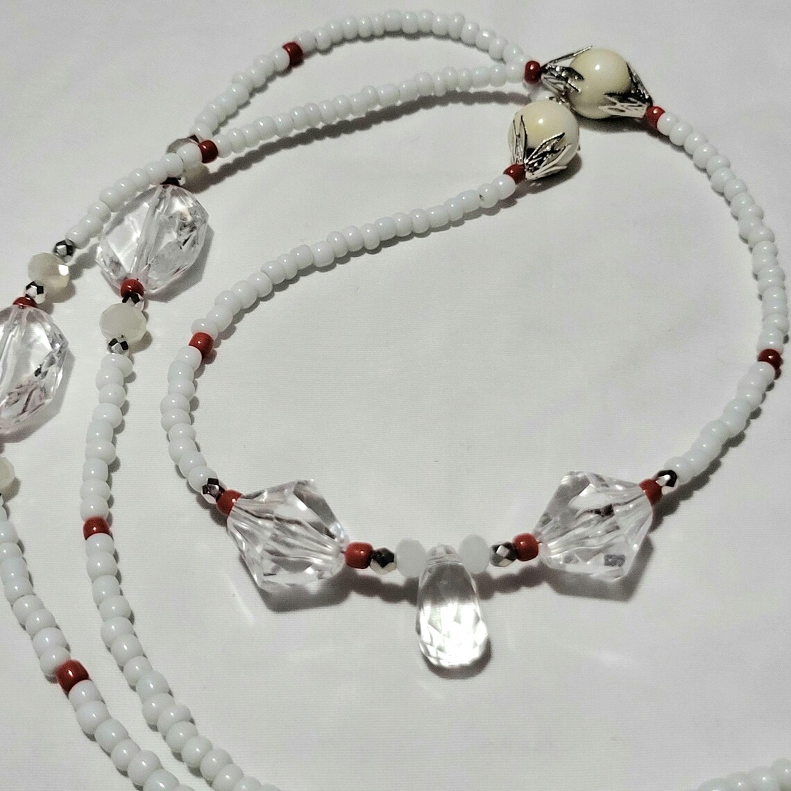 Obatala Ayaguna Necklace.obatala Collar. - Etsy