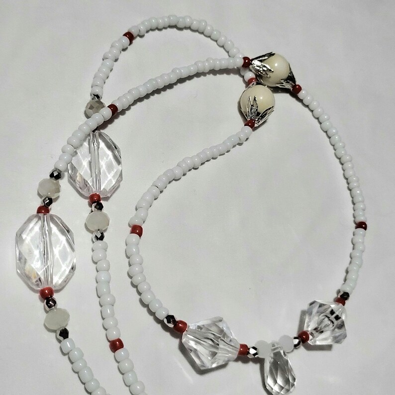 Obatala Ayaguna Necklace.obatala Collar. - Etsy