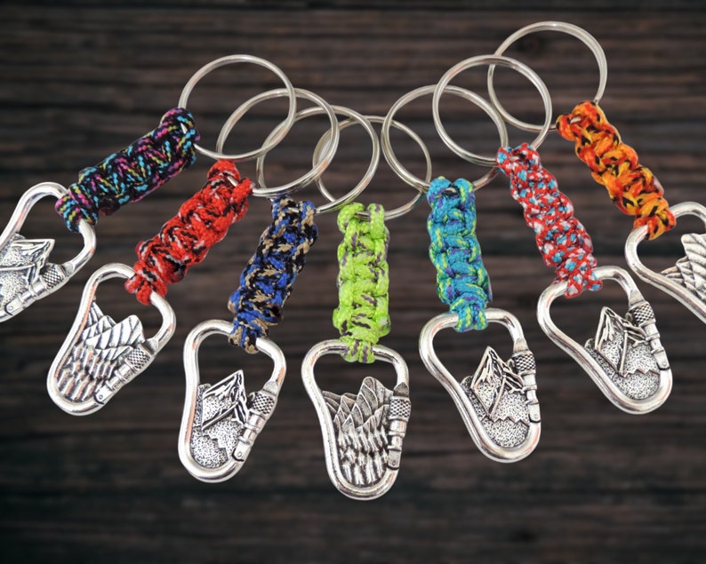 Climbing Mountain Keychain Climbing Gift | Etsy