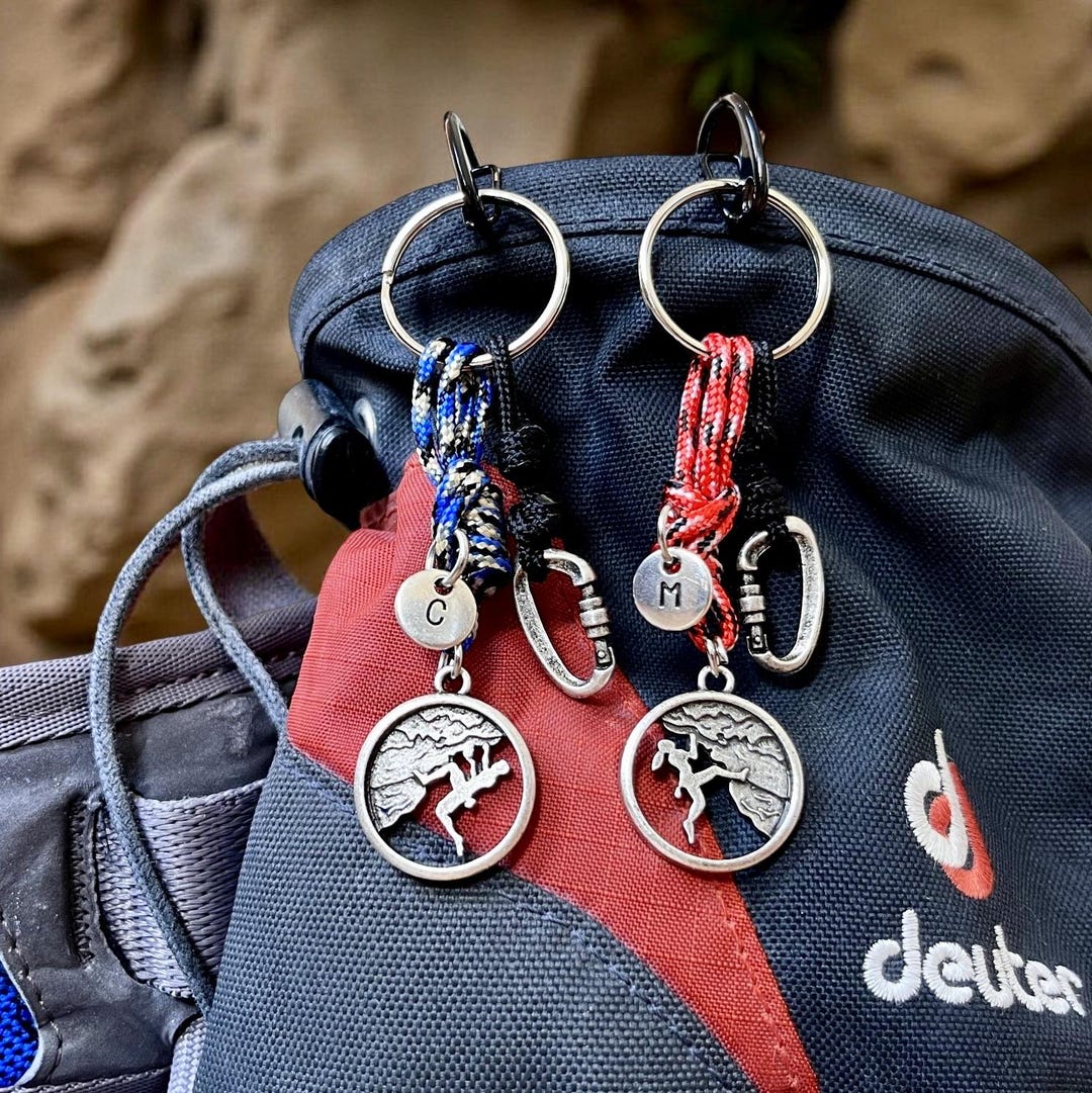 Name Climbing Keychain Carabiner Gift - Etsy