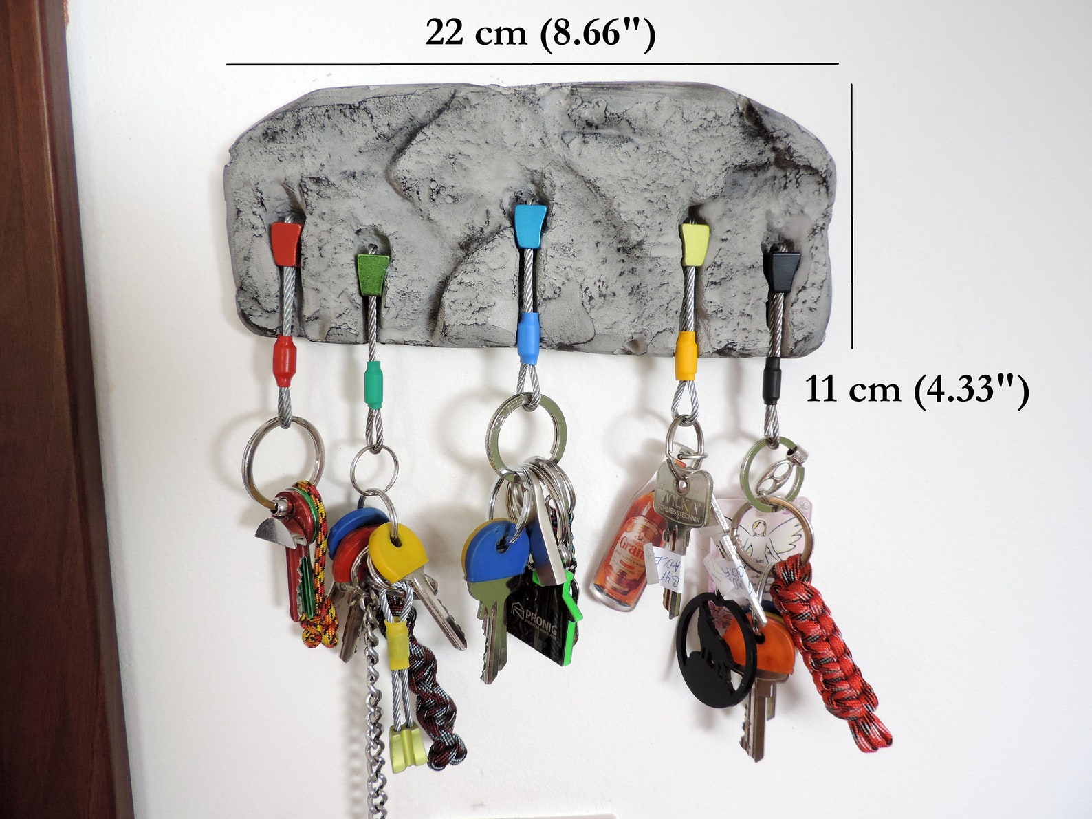 Climbing Keyholder for Climbers 5 Keys Version - Etsy