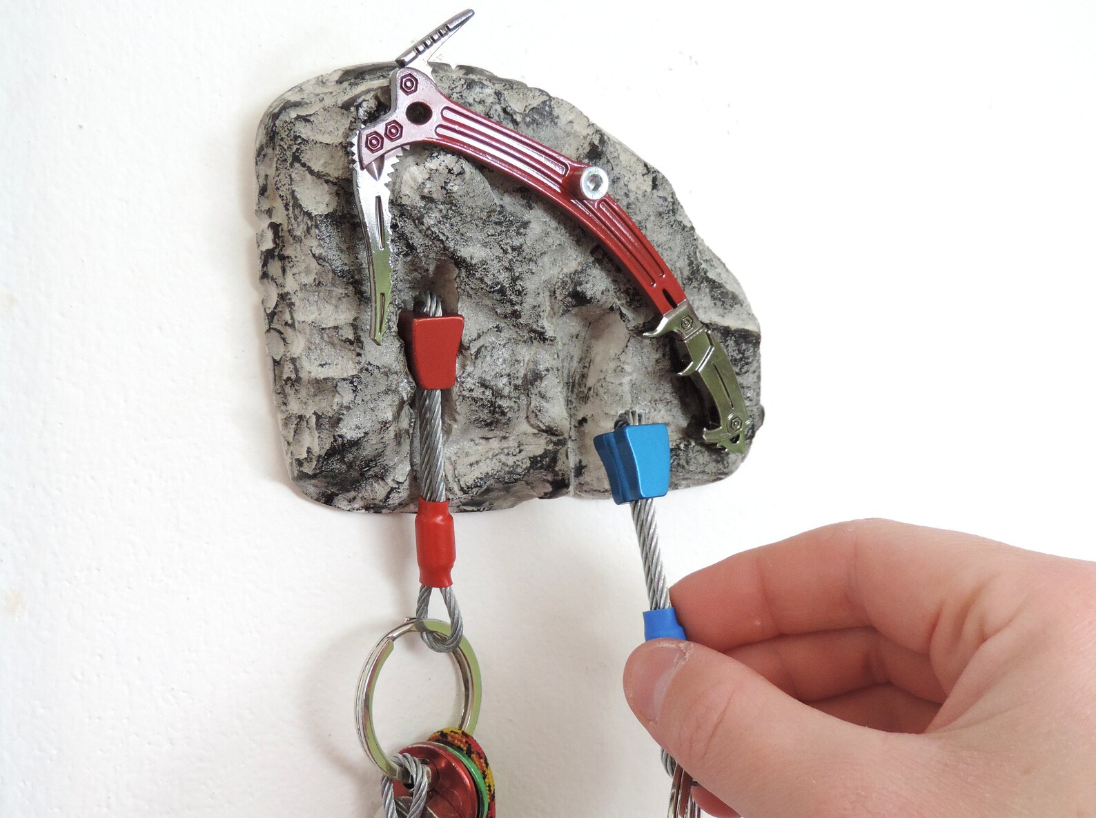 Ice Axe Keyholder for Climbers 2 Keys Version - Etsy