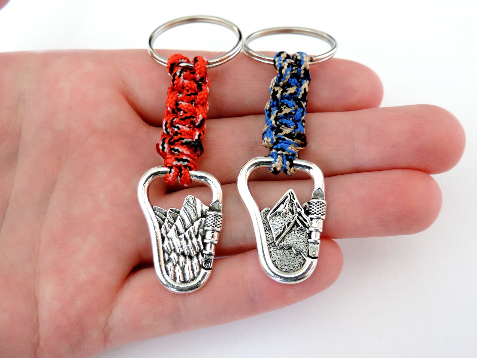 Climbing Mountain Keychain Climbing Gift | Etsy