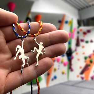 Climbing Necklace, Climbing Jewelry, Gift for Climber - Etsy