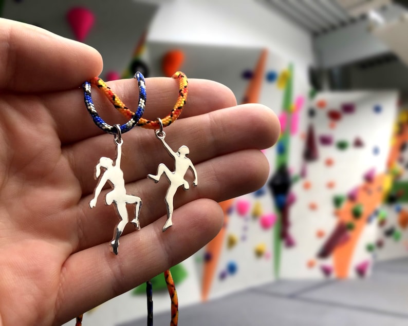 Climbing Necklace, Climbing Jewelry, Gift for Climber - Etsy