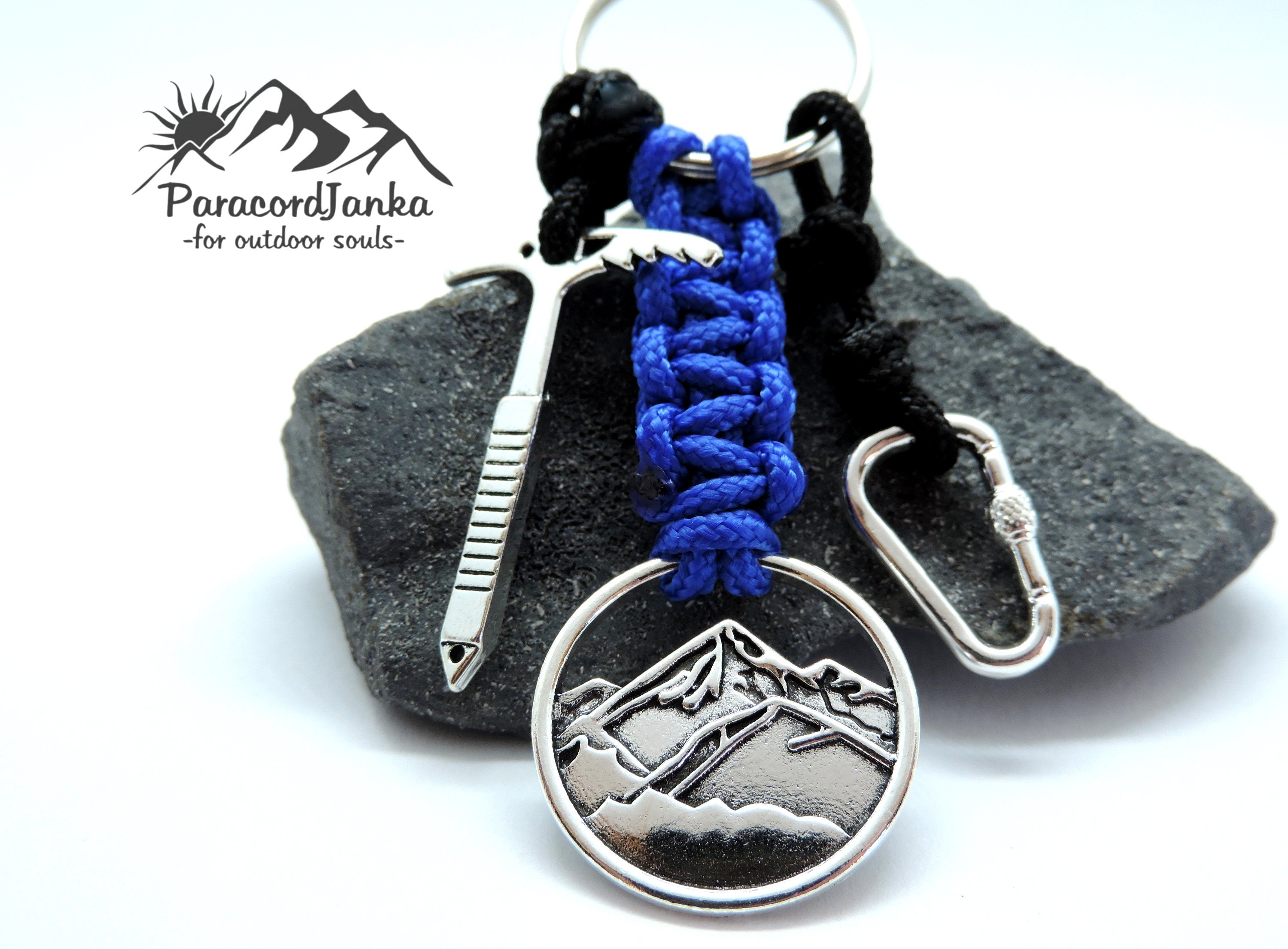 Hiking Keychain Gift for Mountain Lovers Climbing Jewelry - Etsy