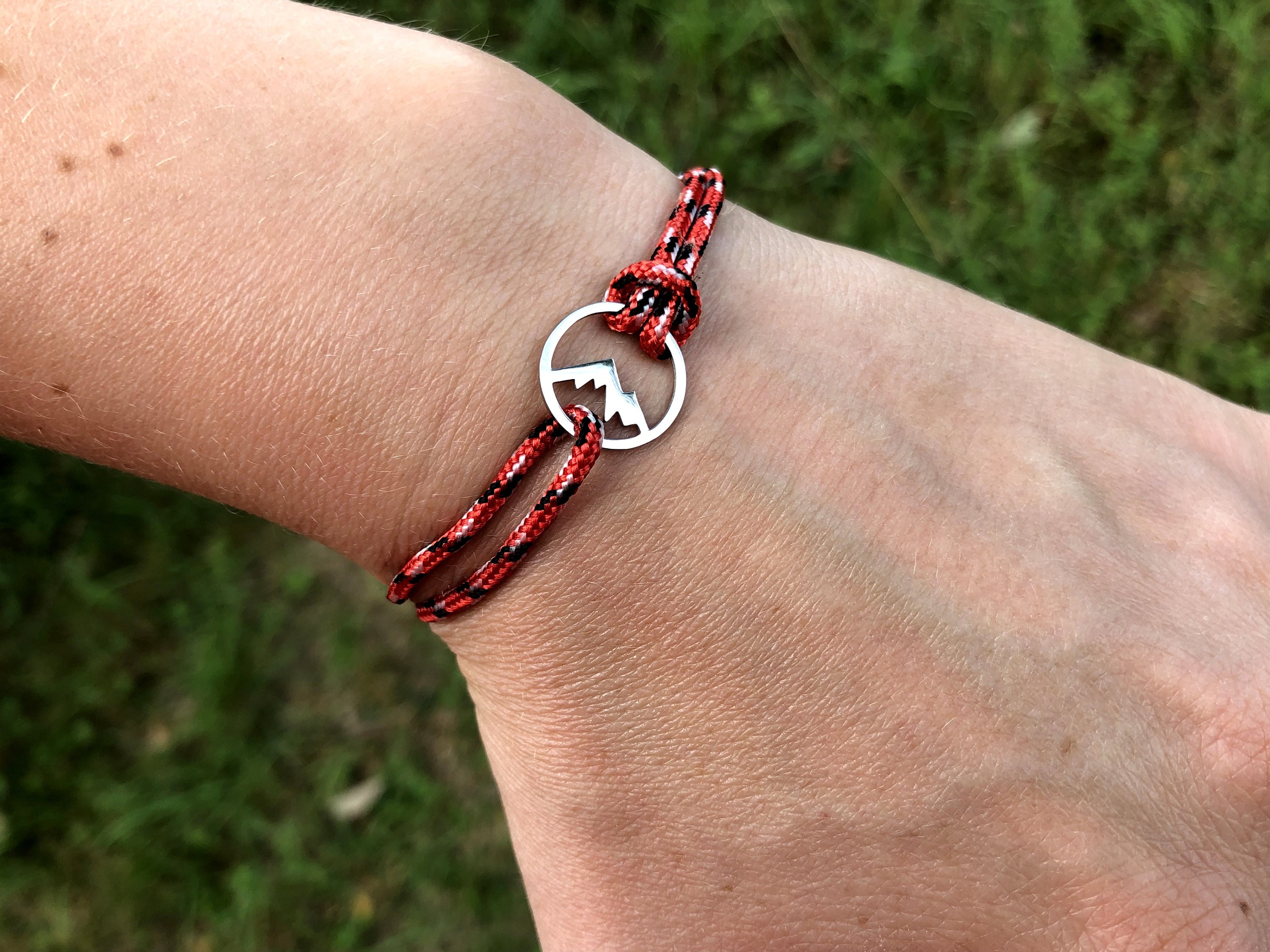 Couple Mountain Bracelets Climbing Jewelry Gift for Mountain | Etsy