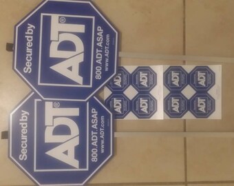 Security sign | Etsy