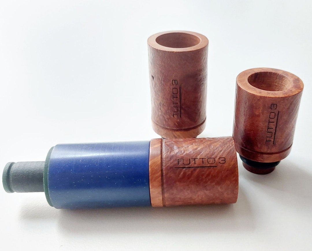 TUTTO 3 Handmade Smoking Tool in Heather Briar and Epoxy Resin for ...