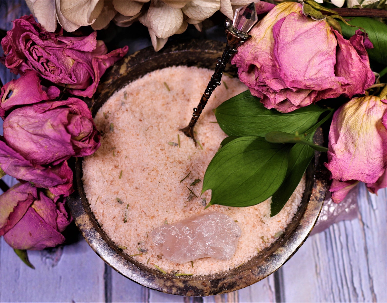 Witch's Pink Salts Casting Protection Purify - Etsy