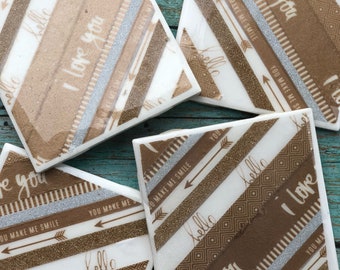 Gold coasters | Etsy