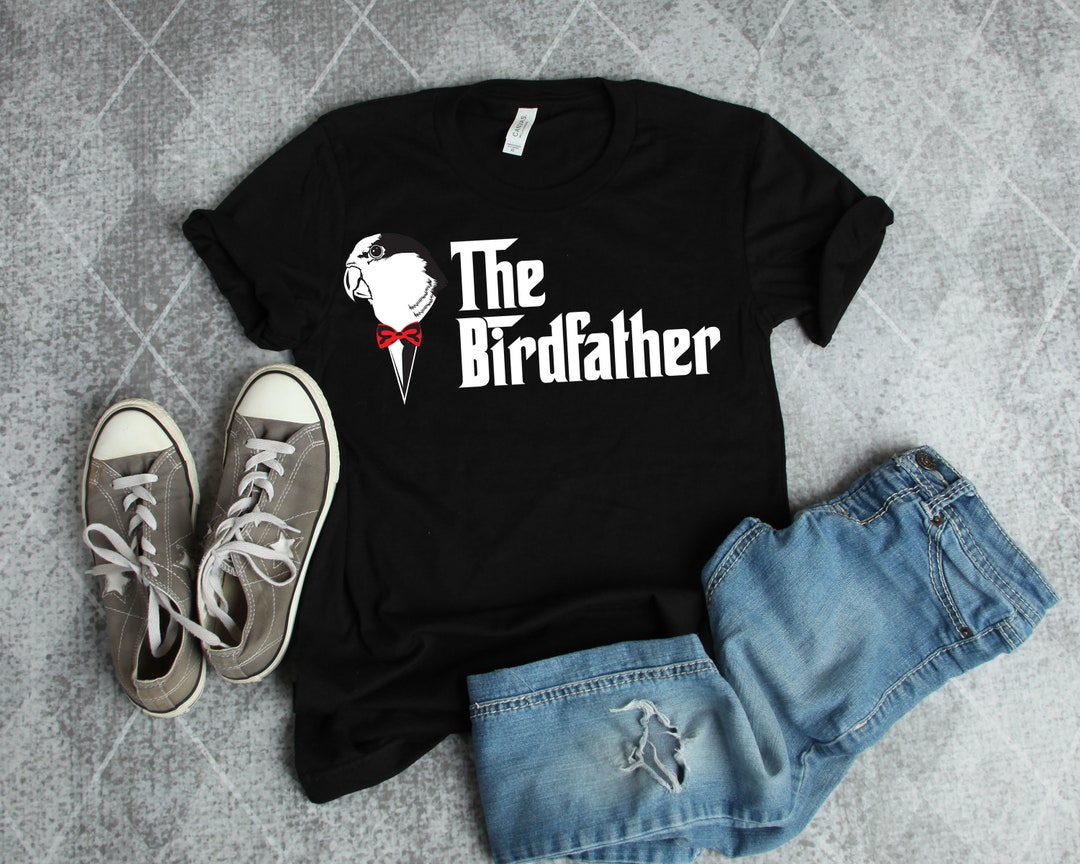 Funny the Birdfather Bird's Dad Short-sleeve Unisex Gift T-shirt for ...