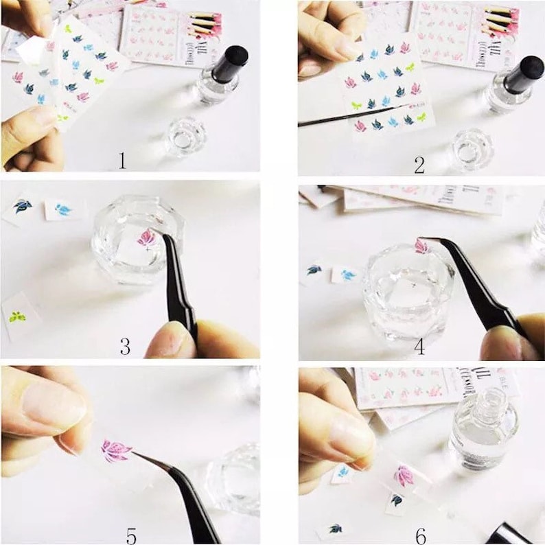 Water Transfer Nail Stickers Nail Decals Sea and Sailing | Etsy