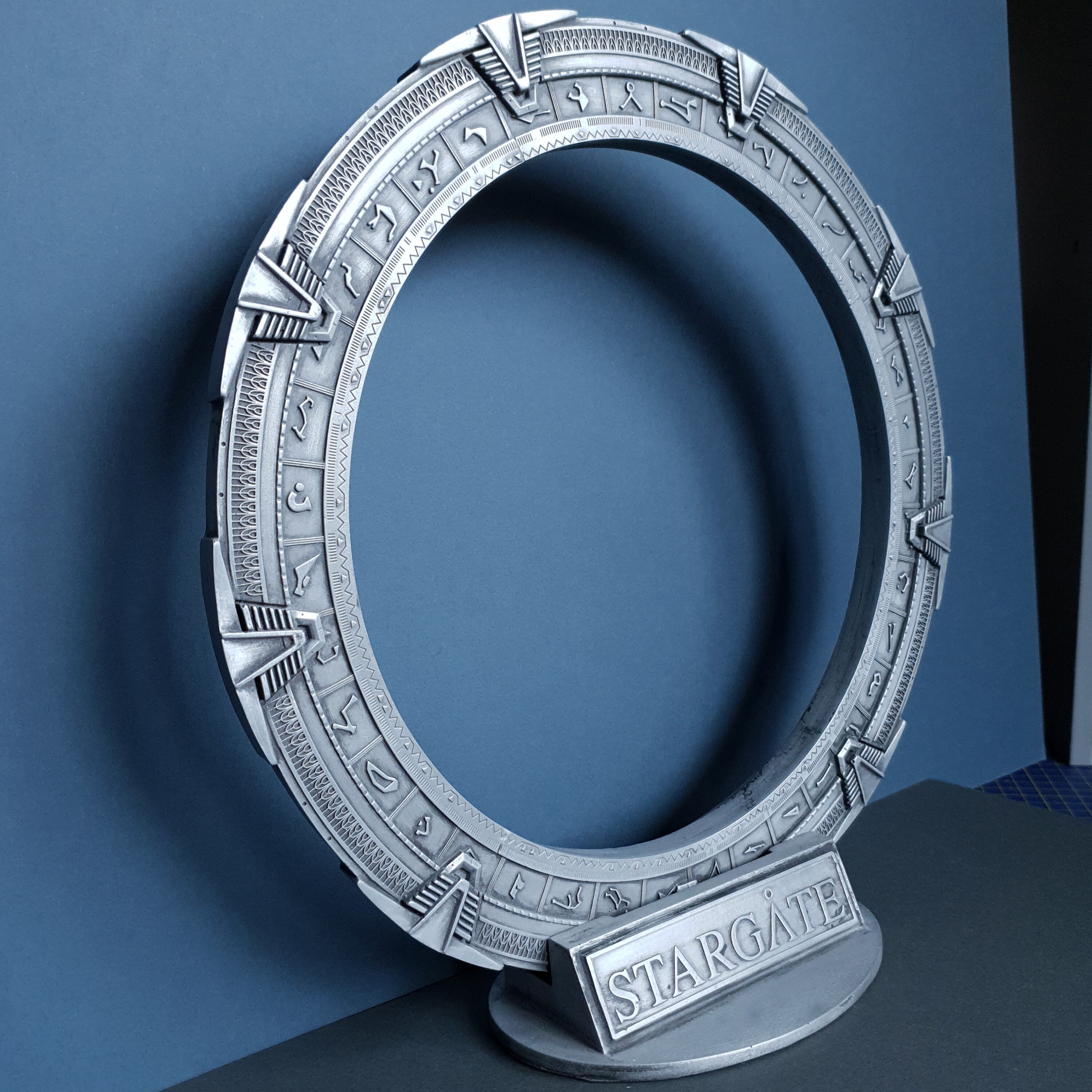 Stargate SG1 Gate Ring Collectable Coldcast Aluminium Brushed - Etsy
