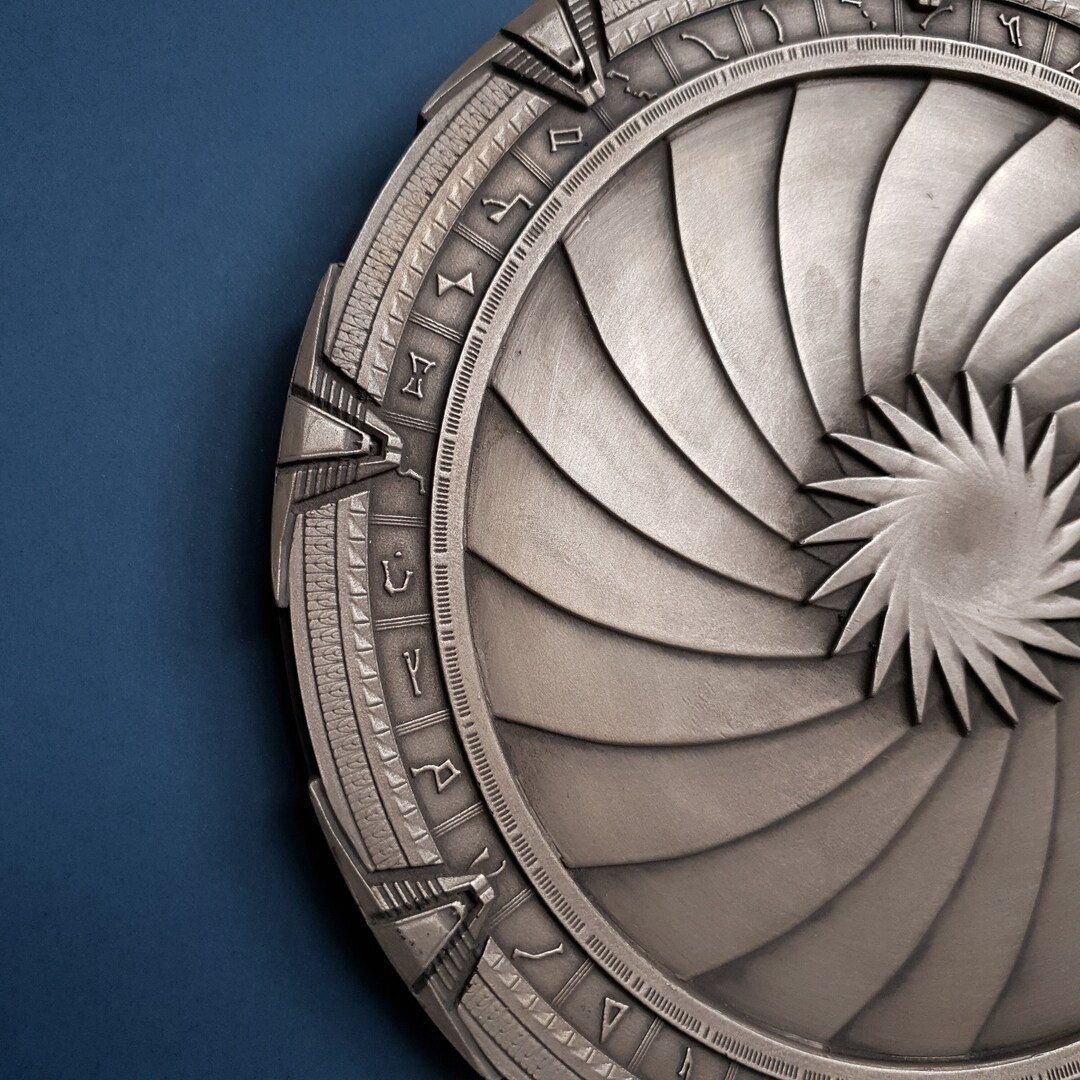 Stargate Film SG1 SG-1 Gate Ring With Iris Collectable - Etsy