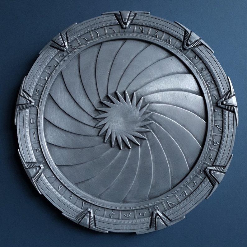 Stargate Film SG1 SG-1 Gate Ring With Iris Collectable - Etsy Australia