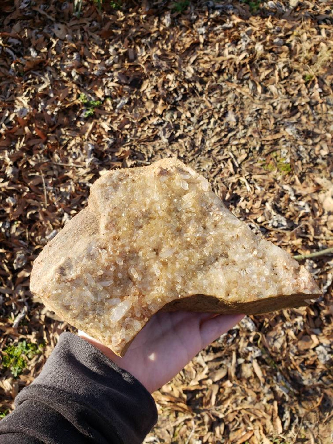 Gran cuarzo de Arkansas en cuarcita multicolor con tabbies - Etsy España