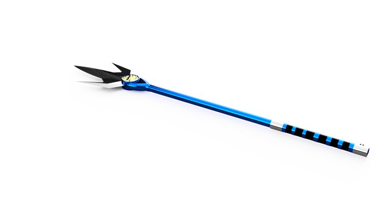 Fan Made MMPR Power Lance STL READY - Etsy