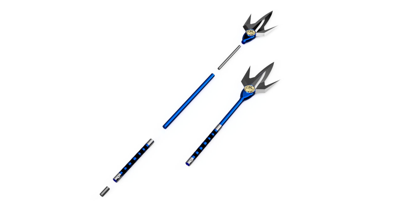 Fan Made MMPR Power Lance STL READY | Etsy