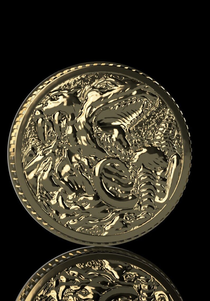 Fan Made MMPR Master Coins STL FILES - Etsy