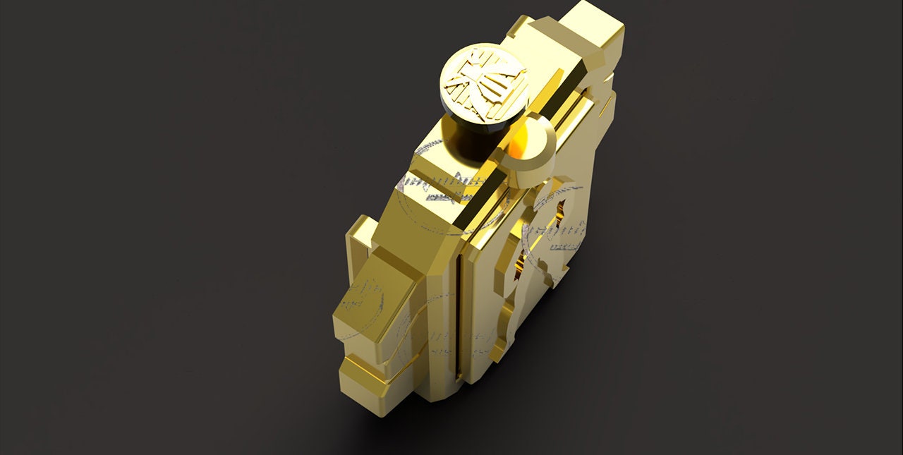 Power Rangers Super Mega Force Buckle STL Ready - Etsy