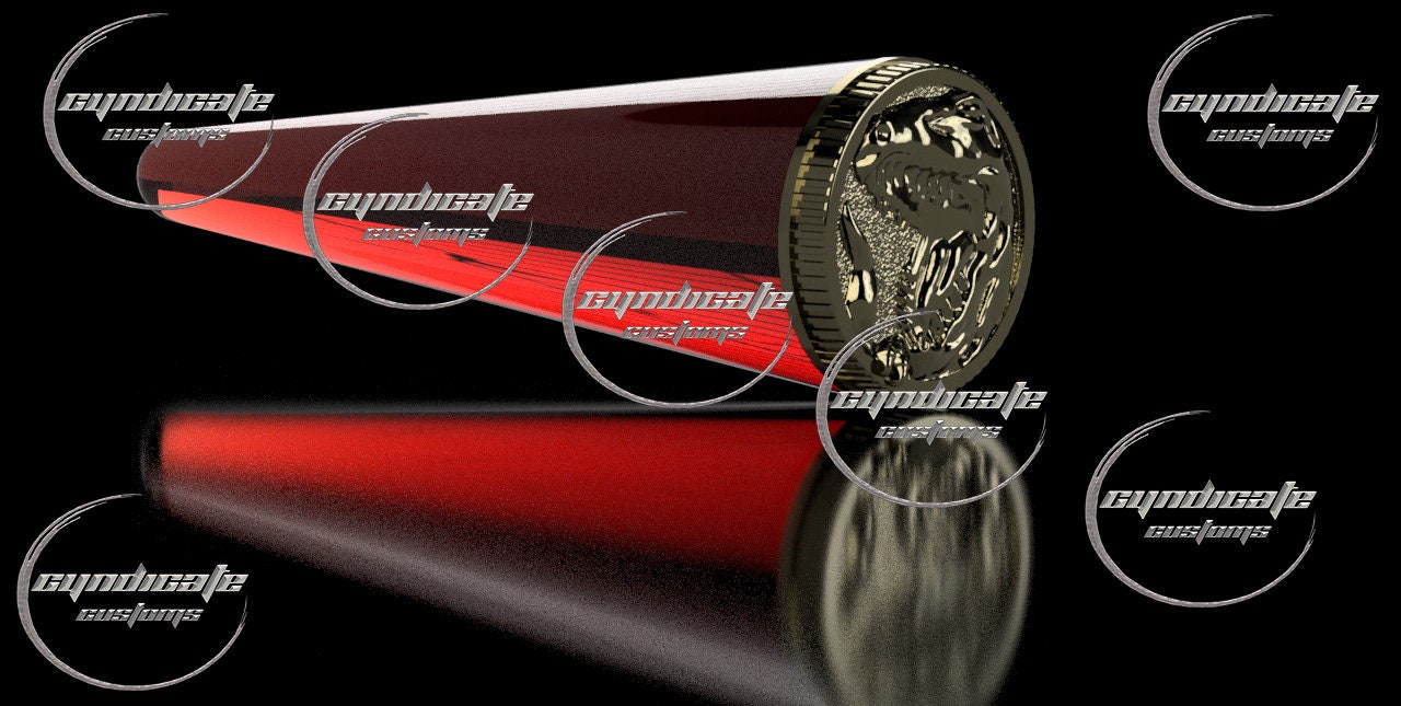 Red Power Coin Crystal Digital 3D Model Ready for Download - Etsy